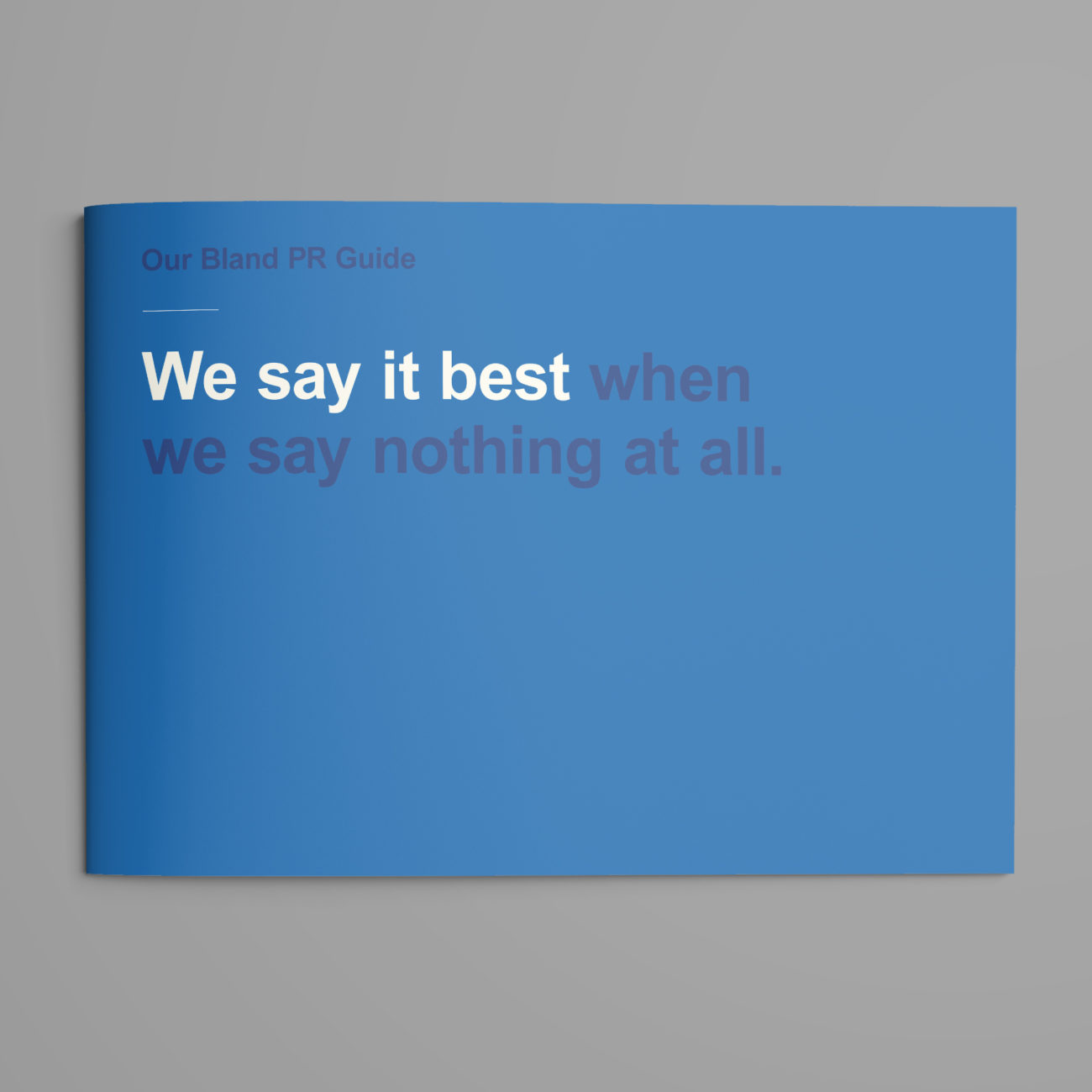 The Bland Book, Totally Mundane™